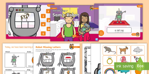 'r' Lesson Pack Level 2 Week 4 Lesson 4 (teacher made)