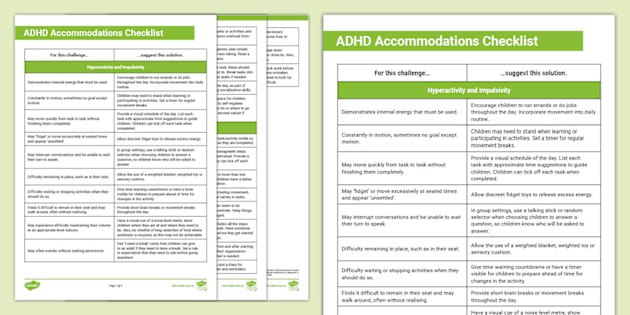 Special Education Checklists | twinkl.com.au