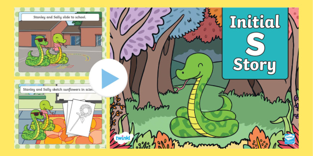 Initial s Story PowerPoint (teacher made)