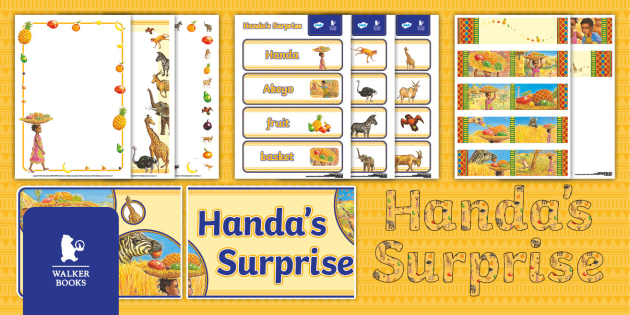 Handa's Surprise Display Pack (teacher made)