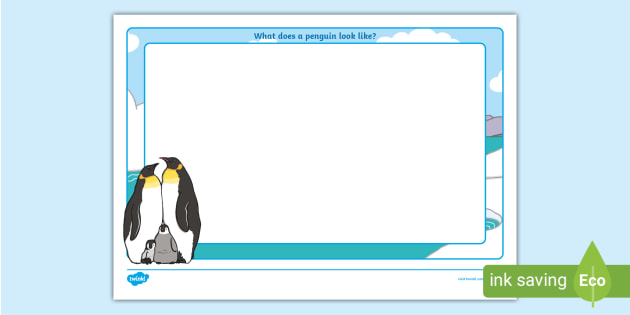 FREE! - Penguin Drawing Prompt (Teacher-Made)