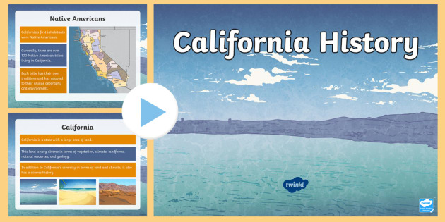 California History Overview PowerPoint (teacher made)