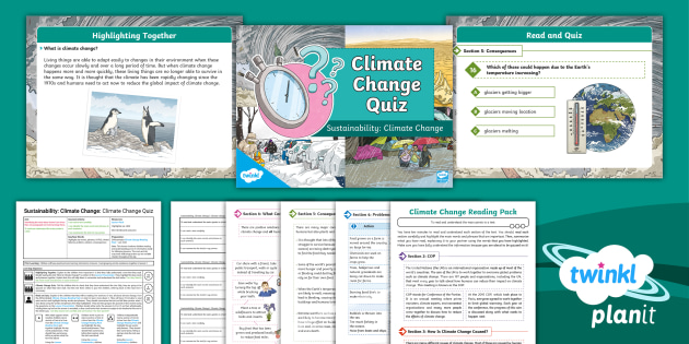 Y4 Writing: Sustainability: Climate Change: Information Texts Lesson 4