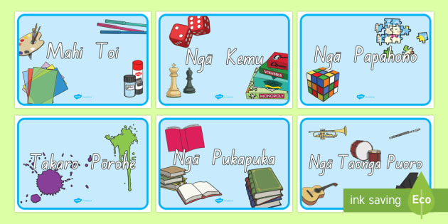 Ngā waahi tūhura Signs and Labels