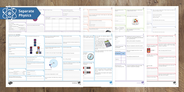 Physics Revision Mats | AQA GCSE Separate Science | Beyond