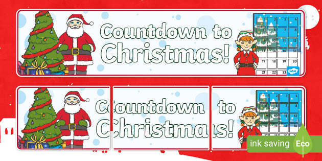 Christmas Countdown Banner