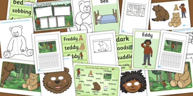 I've Lost My Teddy! Where is it? Story Sack