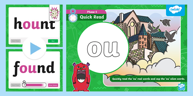 Phase 5 Quick Read ou PowerPoint (teacher made)