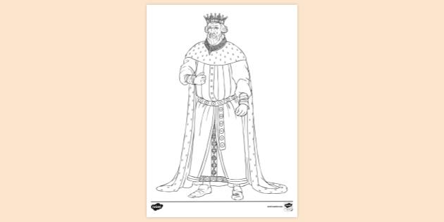 Henry iii Colouring Sheet (teacher made)