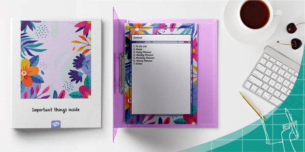 Floral Jungle | Personalised Binder Pack (teacher made)