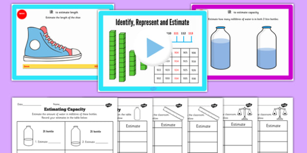 Grade 4 Identify Represent Estimate Lesson 4 Estimating Measures Teaching