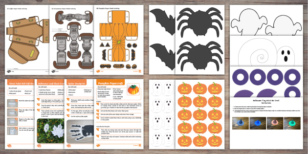 Halloween Crafts Pack | Twinkl Party