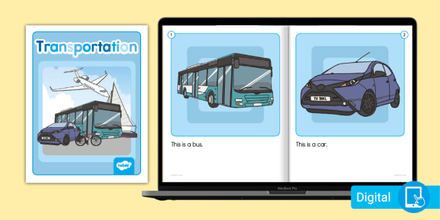 Transportation Early Emergent Reader eBook (teacher made)