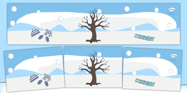 Small World Background (Winter) (teacher made)