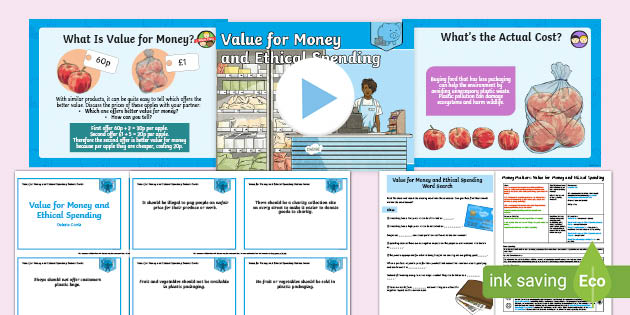 FREE! - PSHE and Citizenship UKS2 Money Matters Lesson 3: Value for ...