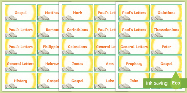 Vacation Bible School: Bible Boot Camp New Testament Matching Cards