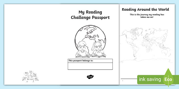 My Reading Challenge Passport (teacher made)