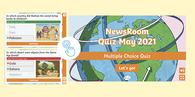 Summer News Quiz 2021 (KS2) | World News | Twinkl NewsRoom