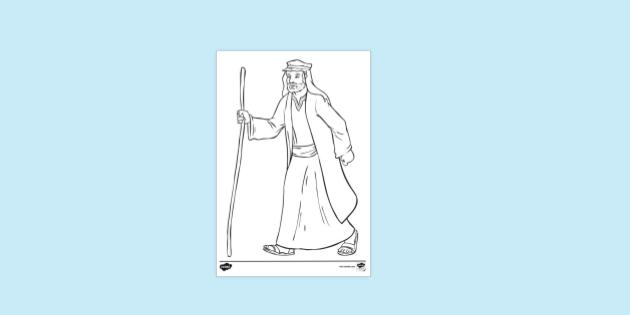 Joseph Colouring Sheet | Colouring Sheets | Twinkl