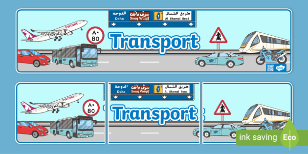 Transport Banner (Teacher-Made)