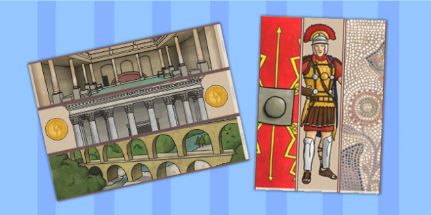 The Romans Display Borders (teacher made)