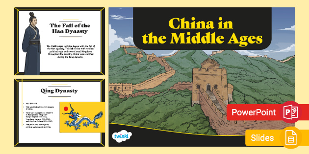 China: The Middle Ages PowerPoint & Google Slides