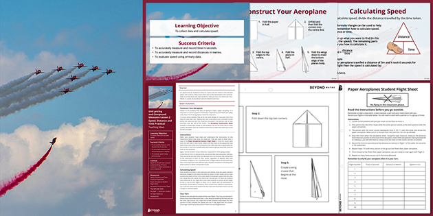 👉 Speed, Distance and Time Practical Lesson Pack | KS3 Maths
