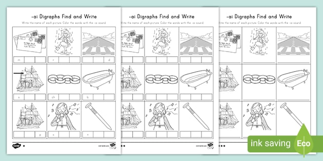 -ai Digraphs Find and Write Differentiated Activity
