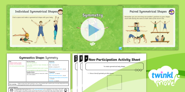 Symmetrical Shapes - Year 3 PE Gymnastics Lesson