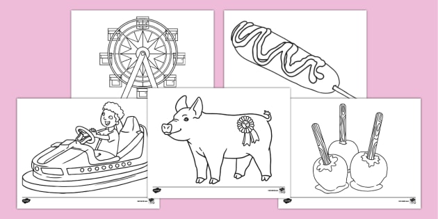 mchenry county fair coloring page