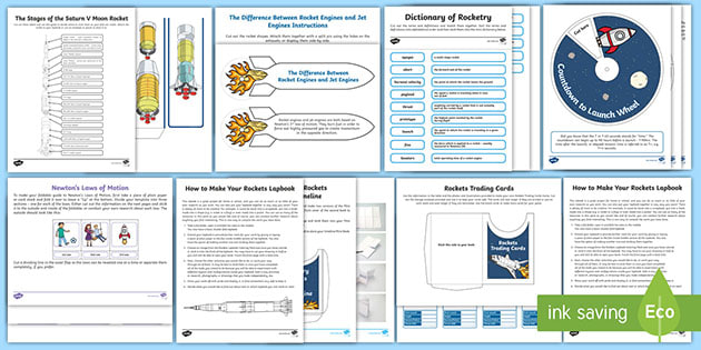 Rockets Lapbook (teacher made)