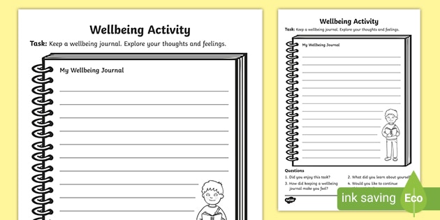 JI - 2nd Wellbeing Activity (teacher made)