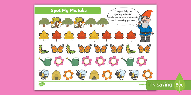 👉 Spot My Mistake Activity (teacher made)