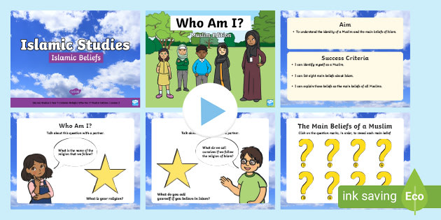Who Am I Muslim Edition Presentation
