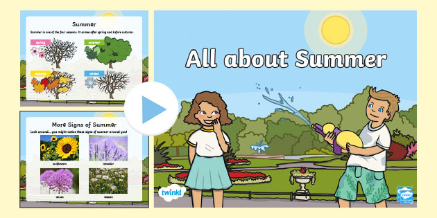 KS1 What are the first signs of summer?