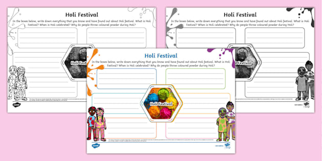 Festival Mind Maps | twinkl.com.au