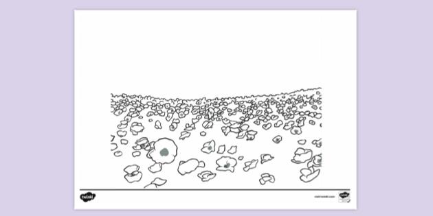 Remembrance Day Canada Colouring Page | Colouring Sheets