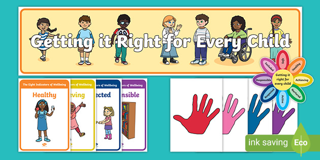 Getting it Right for Every Child Display Pack