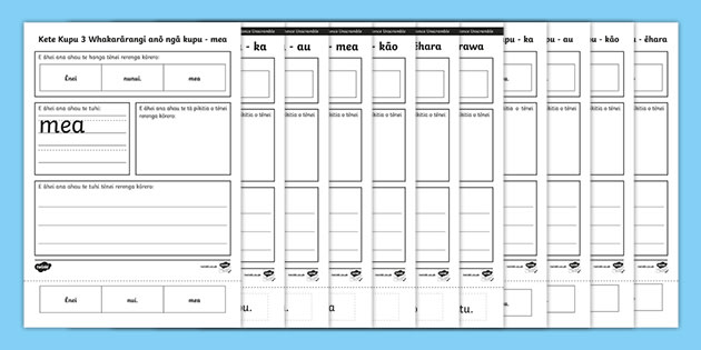 Te Reo Māori Sight Words Activity Pack (teacher made)