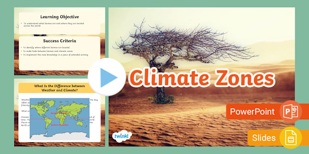 Climate Zones Geography | twinkl.co.uk