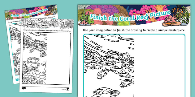 Coral Reef Worksheet • Twinkl.com.au