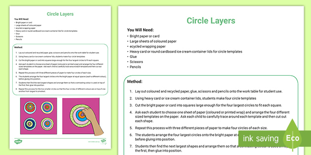 Circle Layers Activity