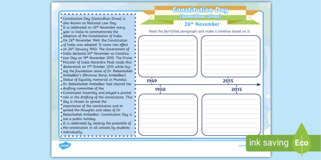 Constitution day (timeline activity)
