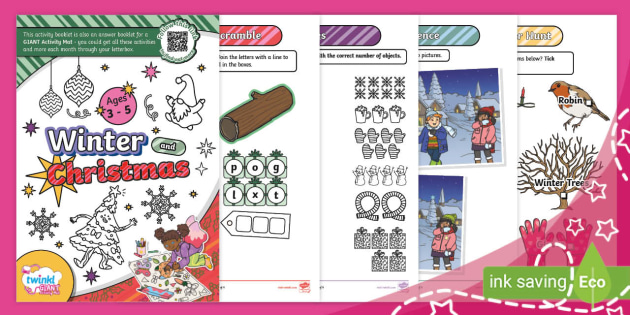 Winter Activity Booklets | twinkl.com.au