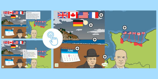 D-Day Picture Hotspots - History, D-Day, Allies, Normandy, June