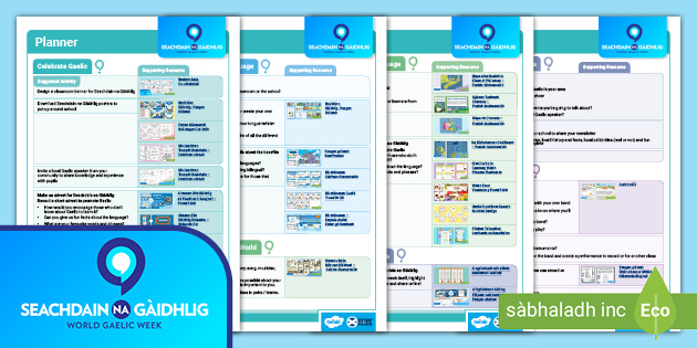 FREE! - Planair airson FtMG sa Bhun-sgoil (Teacher-Made)