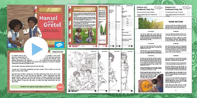 Hansel and Gretel Traditional Fairy Tale KS2 Teaching Pack