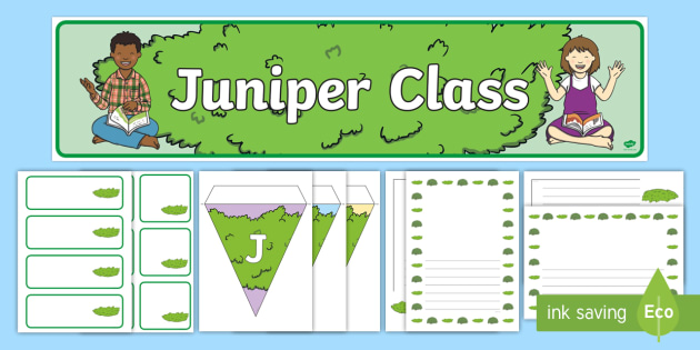 Juniper Class Resource Pack - Thistle Class Resource Pack