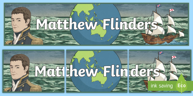 Matthew Flinders Display Banner