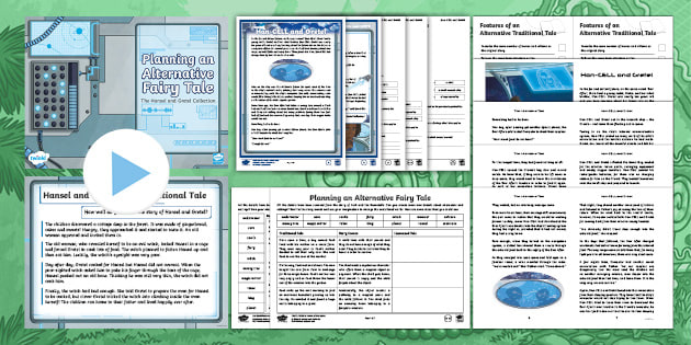Writing an Alternative to a Fairy Tale KS2 Resource Pack